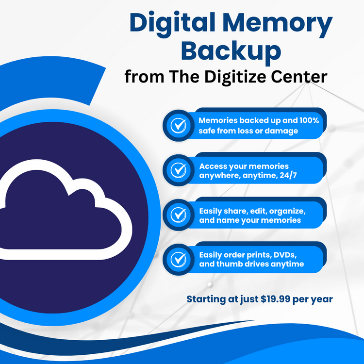 Digital Memory Cloud Backup – The Digitize Center