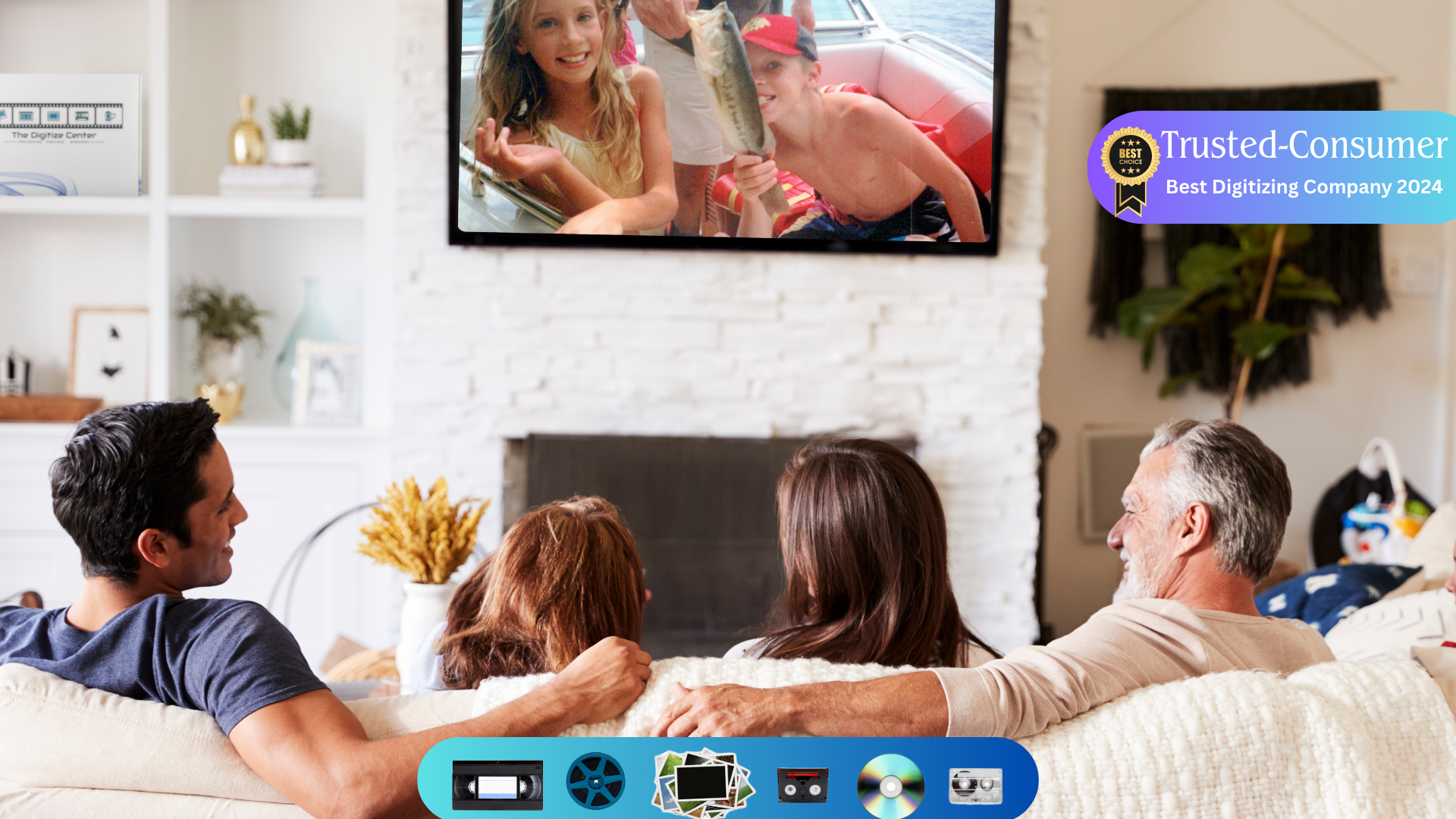 The Digitize Center: Digitize Photos | Video Tapes | Reels | Cassettes