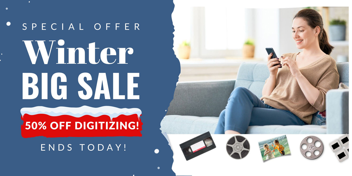 The Digitize Center: Digitize Photos | Video Tapes | Reels | Cassettes